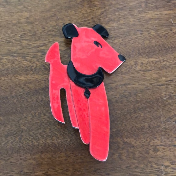 Lea Stein | Jewelry | Lea Stein 96s Layered Plastic Pin | Poshmark